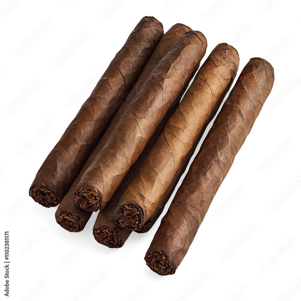 Four Cigars on a Transparent Background Stock Photo | Adobe Stock