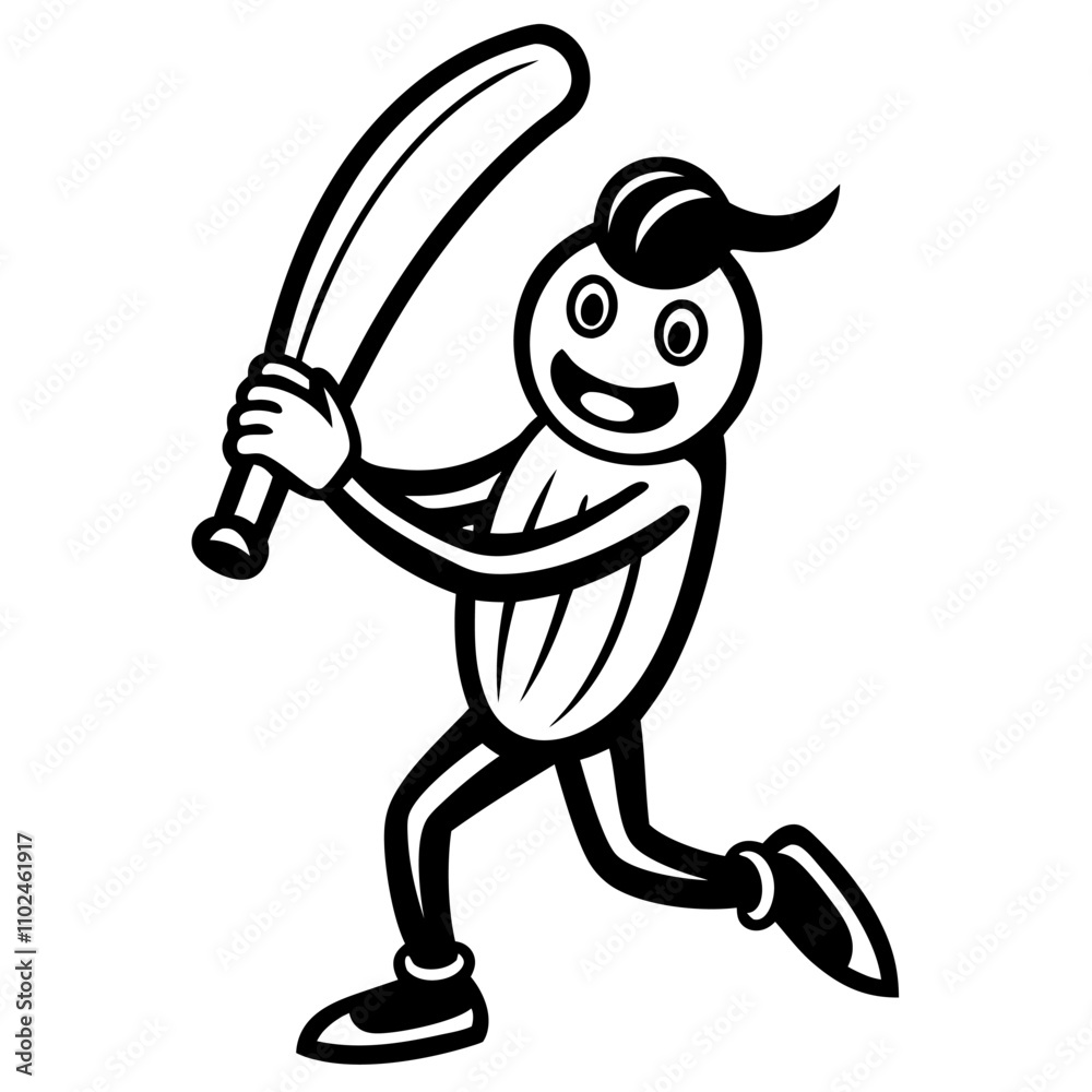 Banana Mascot Logo with Coffee, Glasses, Book, Gaming Controller, Paint ...