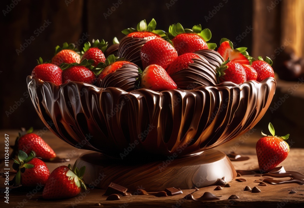 irresistibly delectable melted chocolate portrayals delightful textures ...