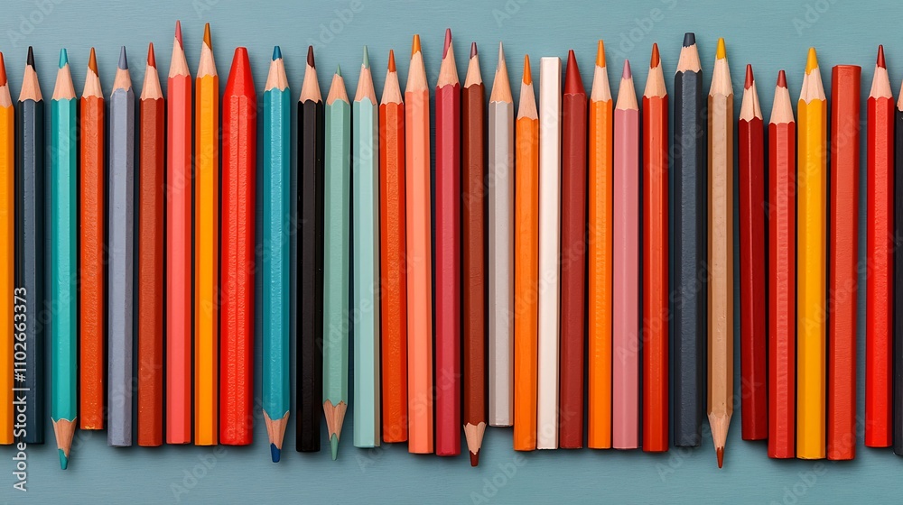 Collage of back-to-school supplies, notebooks, pencils, and rulers ...