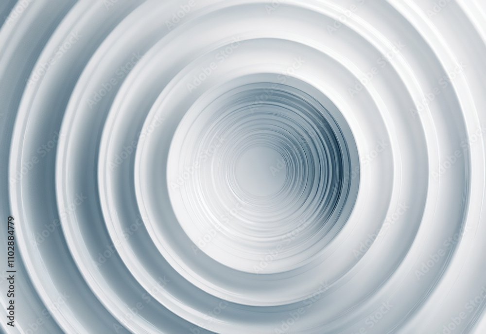A minimal banner with concentric rings, gradient fills, and a clean ...