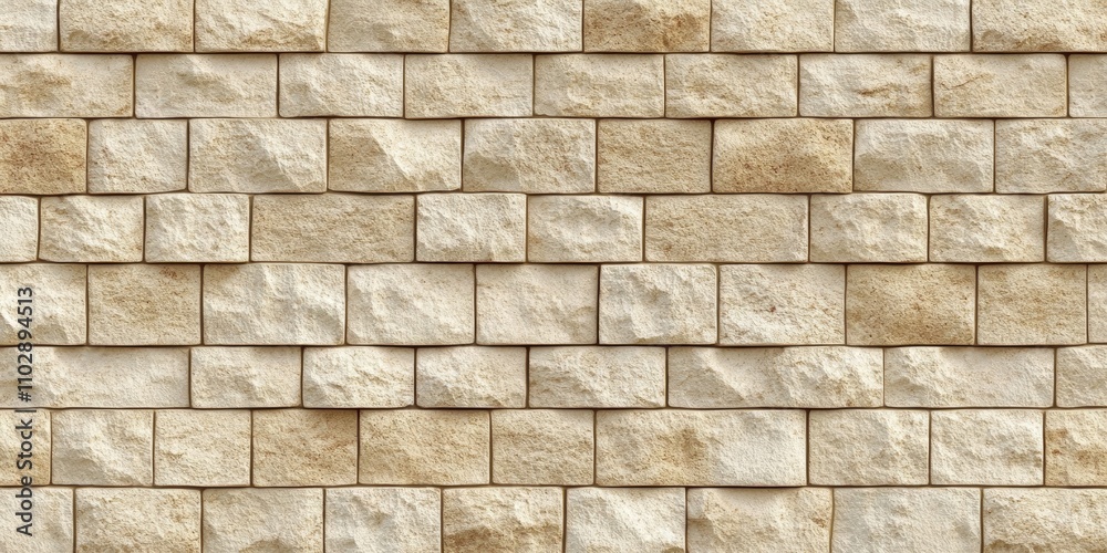 Seamless beige sandstone wall texture tileable rustic background ...