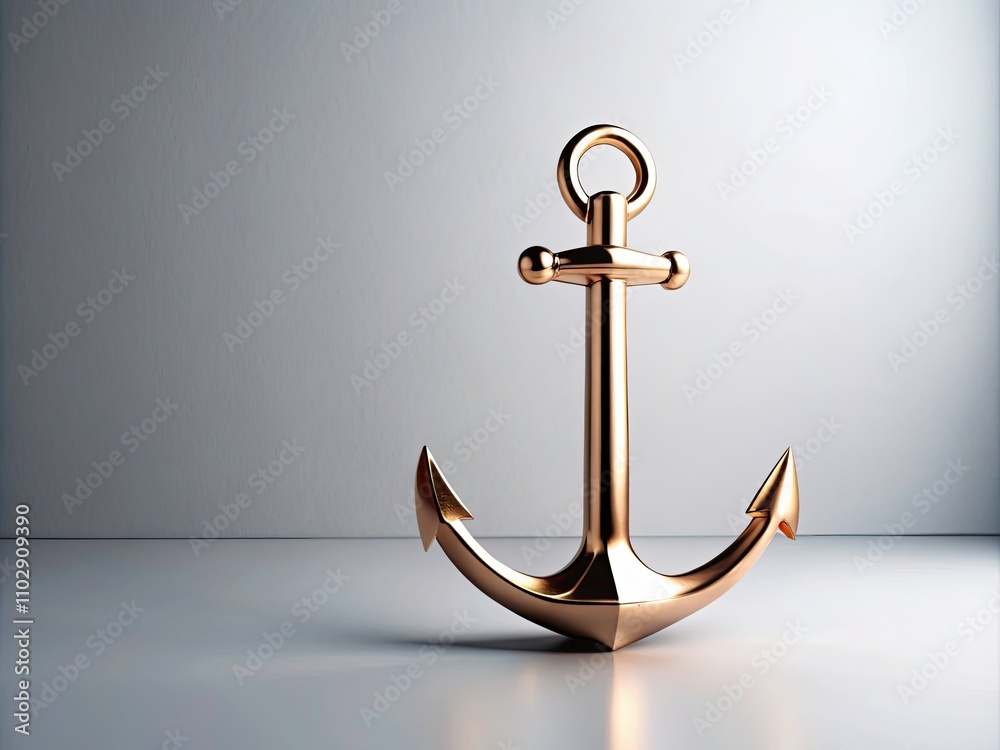 Minimalist Anchor Clipart PNG, Simple Nautical Anchor Images, Free ...