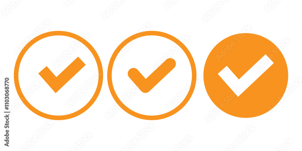 check box icon with correct, accept checkmark icons green tick box ...