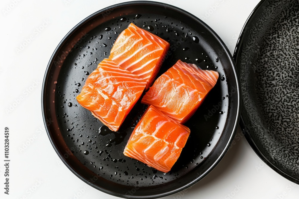 Teppan-Yaki, Hibachi Grill Ingredients Ready for Frying on Teppan, Raw ...