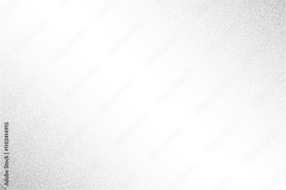 Black halftone sand gradation in noisy gradient dotted background ...