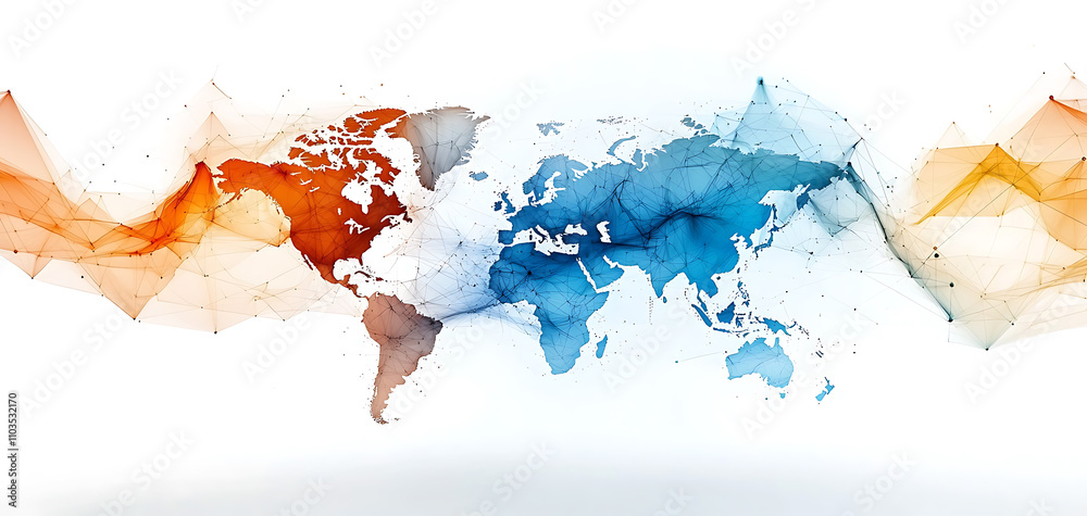 Global economic volatility shaping future trends interactive world map ...