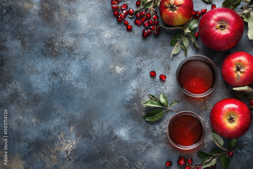 Rosh Hashanah Overview Jewish New Year symbols include honey apples and ...