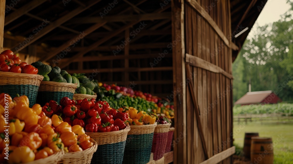 Sustainable agriculture innovations fresh produce market local farm ...