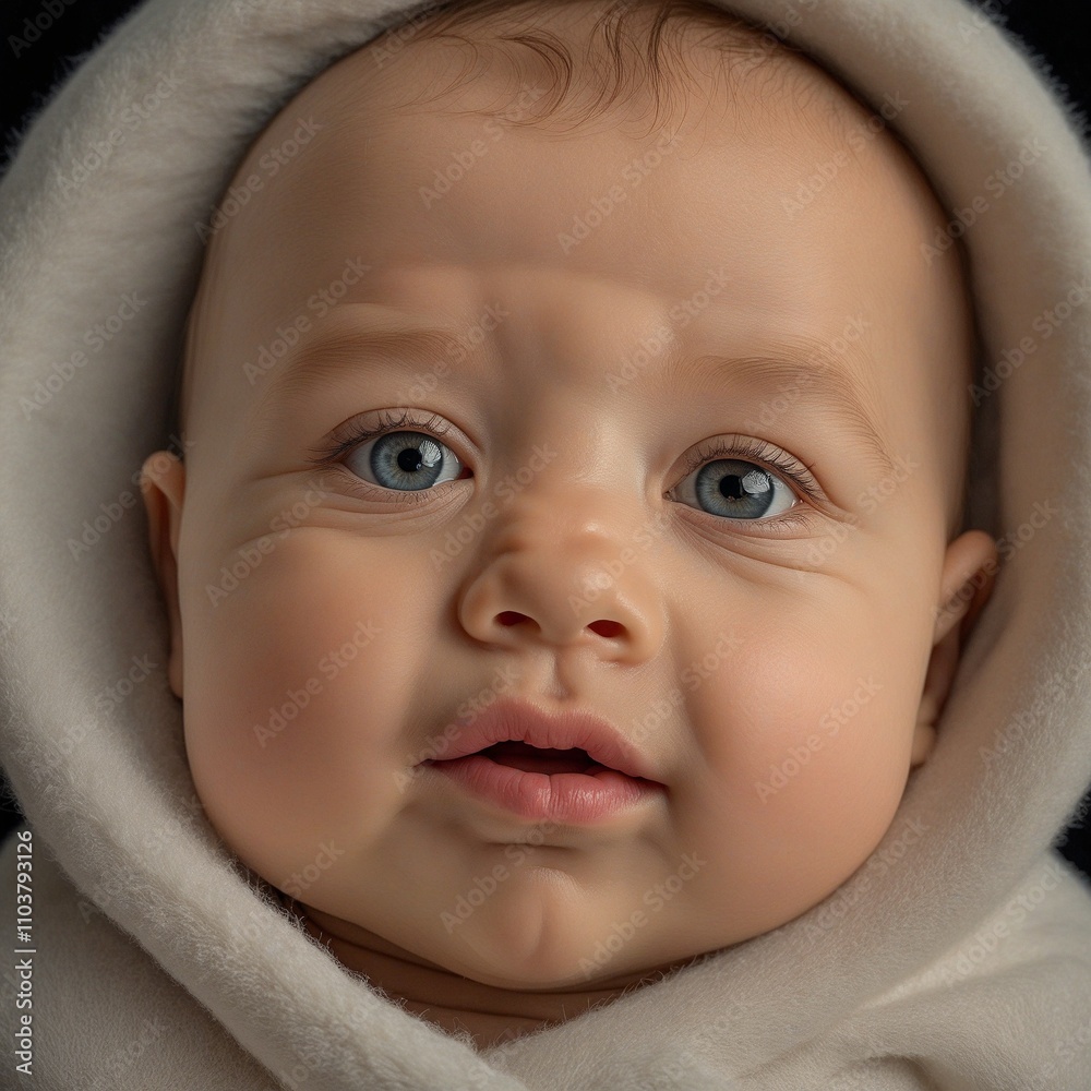 Baby. Generative AI Technologie Stock Illustration | Adobe Stock