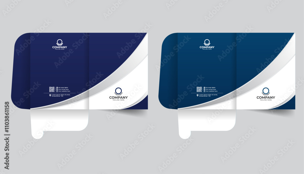 Luxury corporate presentation Document Folders for your business ...