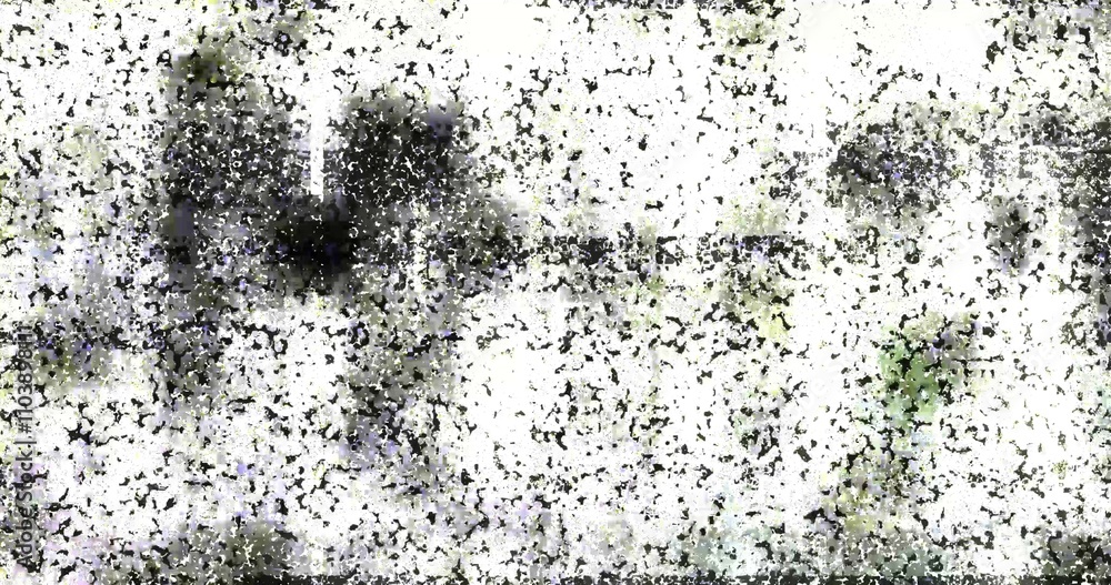 Videocassette recorder (VCR) Play Animation. VHS defects, artifacts and ...