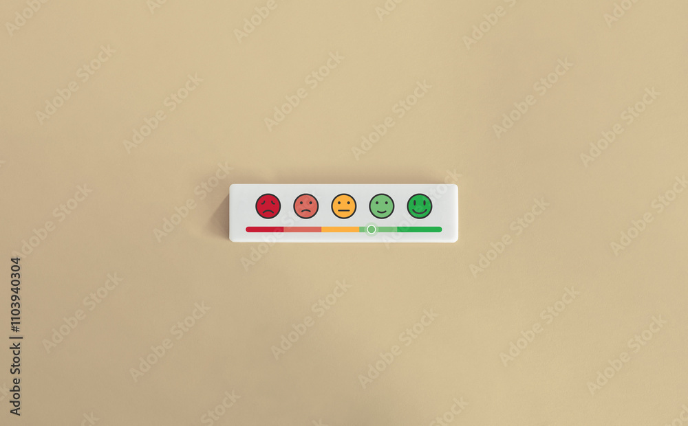 Foto de Stock Customer Satisfaction, Feedback, Sentiment Analysis ...