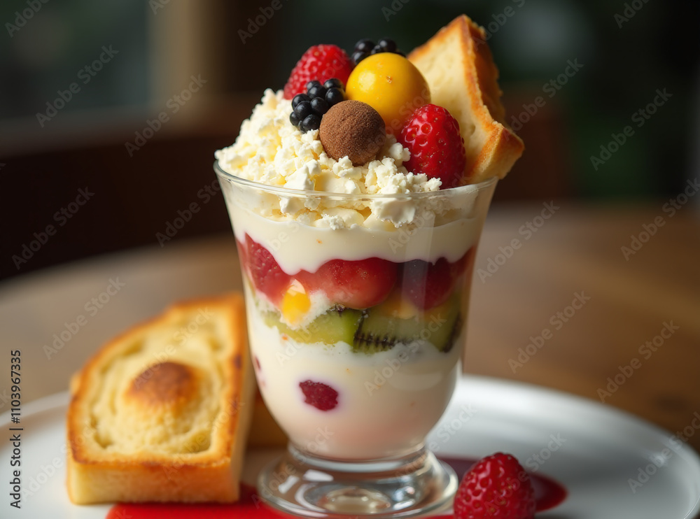 Pavlova Mochi Ice Cream Sundaes, Fusion menu ideas, desserts foods ...