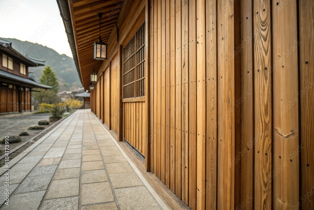 Vertical Wooden Walls in Neat Arrangement - Candid Photography of Textured Surfaces for Interior ...