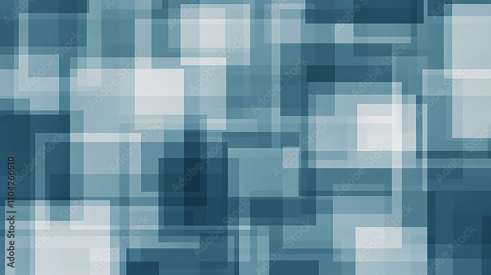 Corporate geometric pattern featuring overlapping transparent squares and rectangles in ...