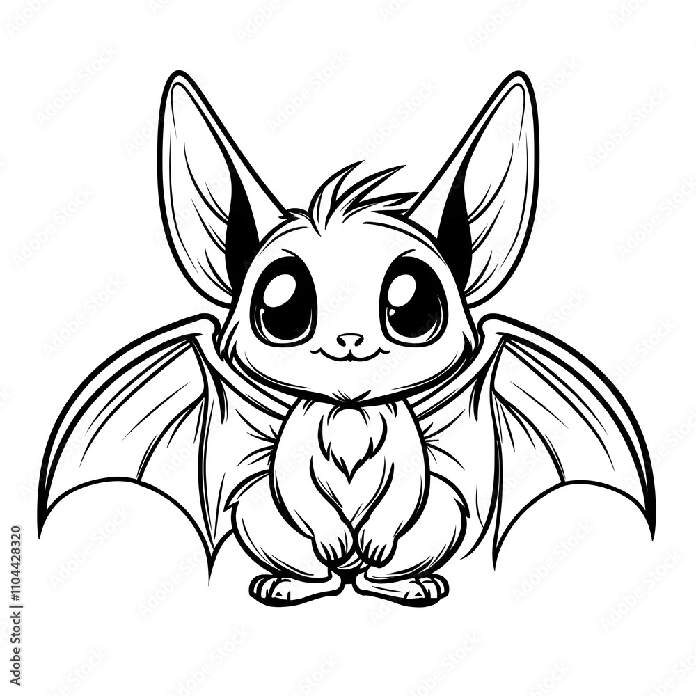 Ilustración de Stock Coloring page for children and preschoolers ...