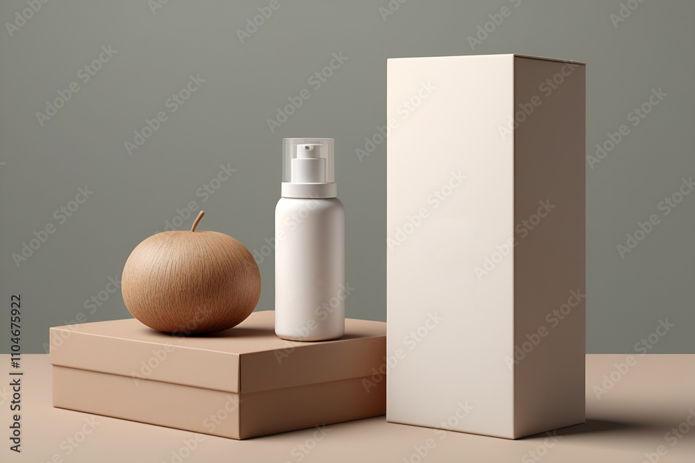 Matte Finish Box Packaging Mockup with a Simple and Sophisticated ...