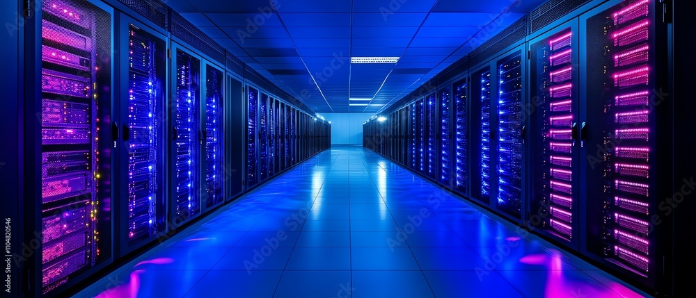 Optimizing server room efficiency data center technical report high-tech environment eye-level ...