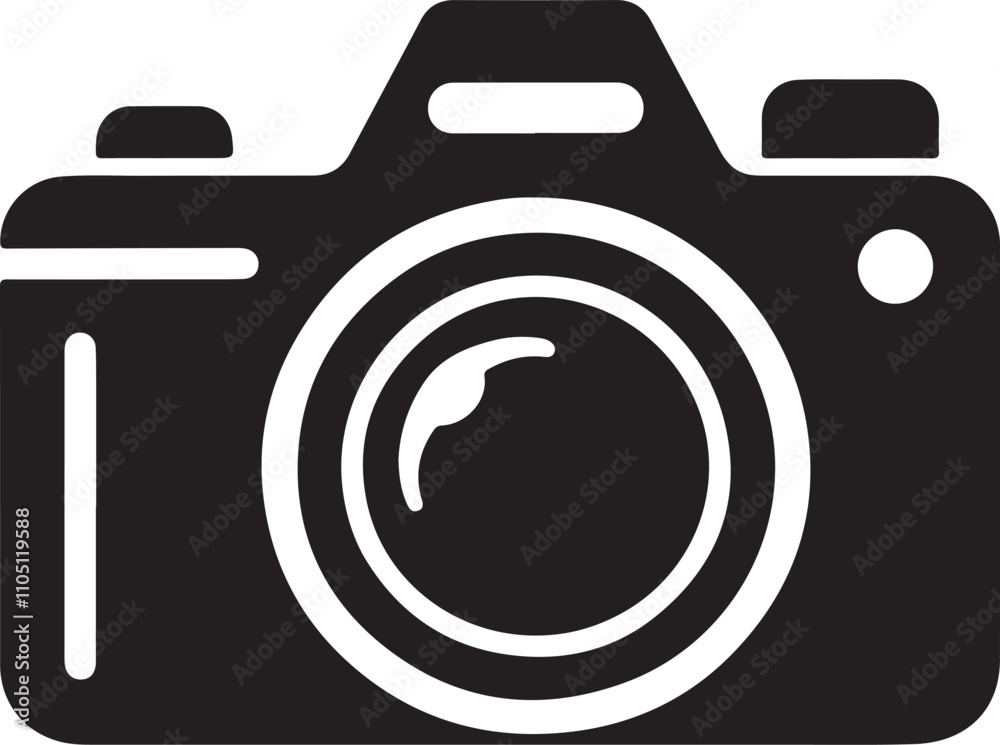 camera silhouette vector art, designed to elevate your visuals with ...