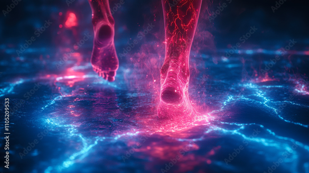 Visualization of Venous Insufficiency: Blood Flow Impairment in Legs ...