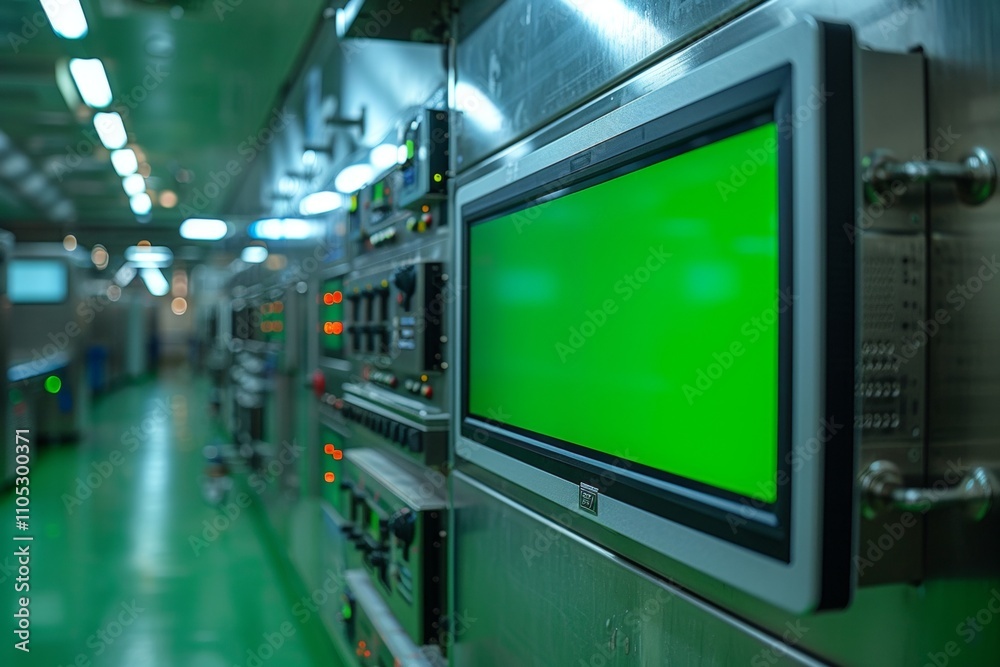 Modern DPF Cleaning Machine with Touchscreen Interface on Stainless ...