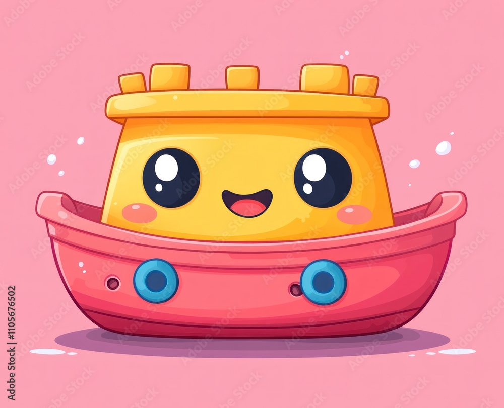 Here's a description and keywords for your image.. Cute cartoon ...