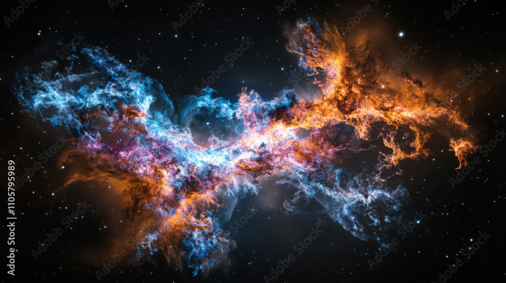 Transforming astronomical information nebula journey into intricate ...