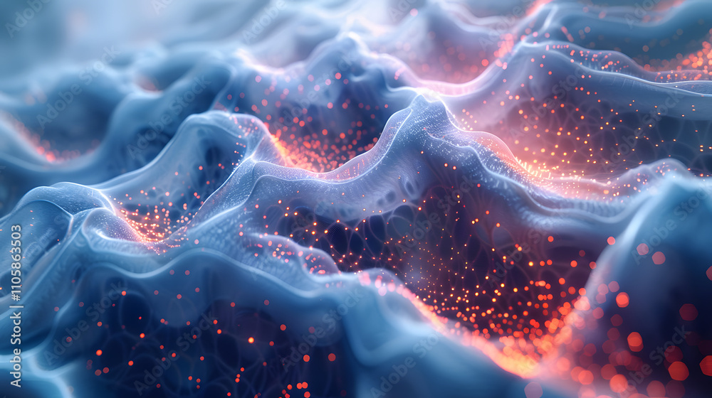 light, energy, pattern, fractal, smoke, blue, texture, design ...