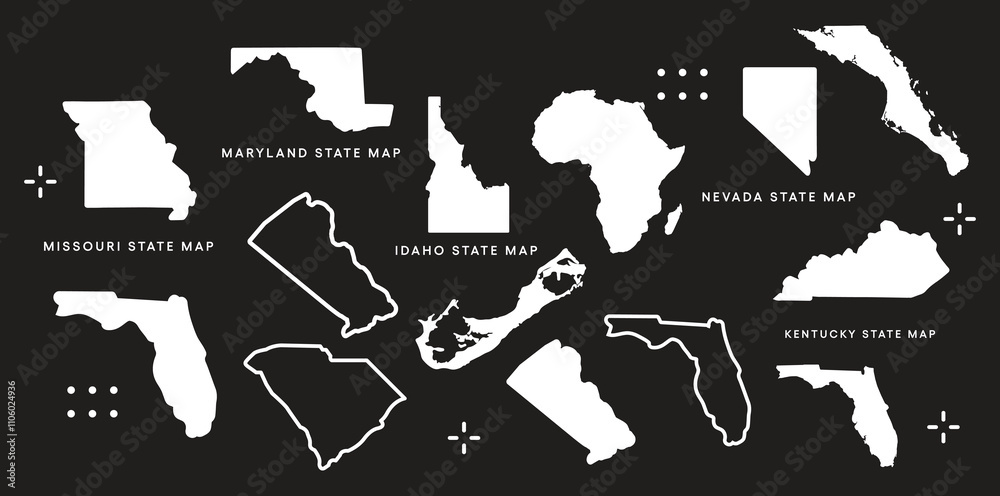 Map of the World Perfect Icons . Every single country map are listed ...