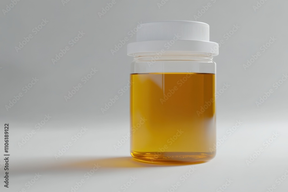Urine Sample Collection: Analysis and Care for Bladder Health Stock ...