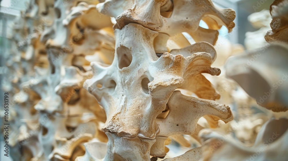 Spine: The column of vertebrae that offers structural support ...