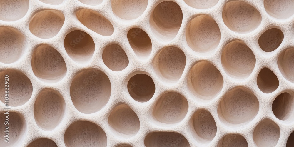Fiberglass and strength concept. Textured honeycomb pattern with ...