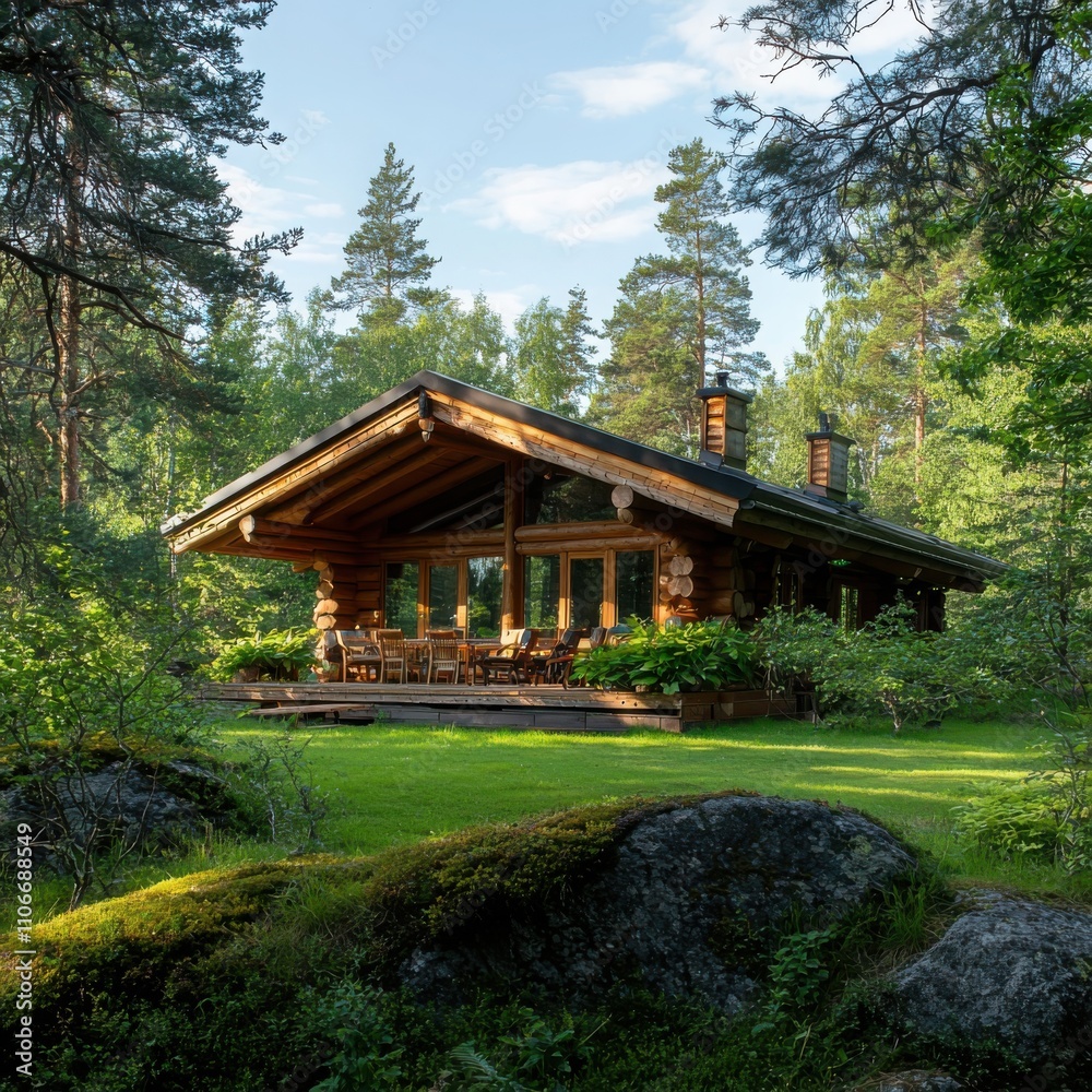 Building a scandinavian log cabin step-by-step guide nordic wilderness ...