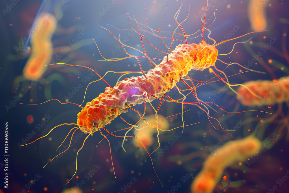 In-depth Scientific Diagram Depicting the Cause and Transmission of ...