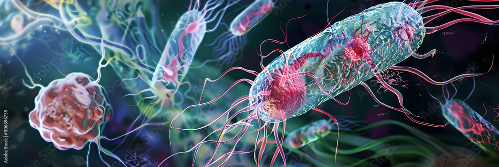 In-depth Scientific Diagram Depicting the Cause and Transmission of ...