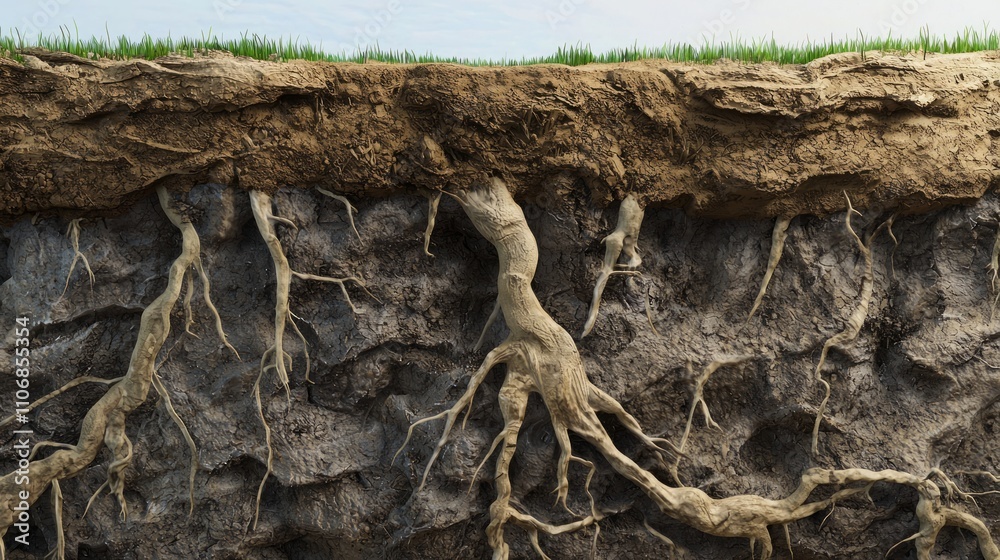 Beneath the Surface: Vibrant 3D Render of Diverse Microorganisms and ...