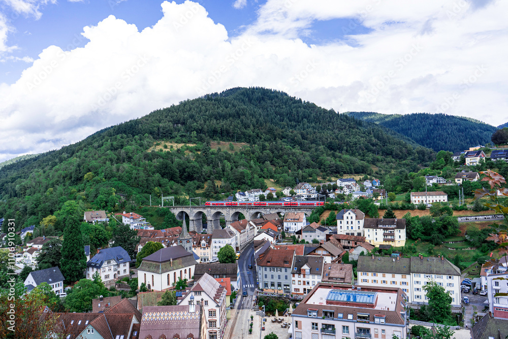 Schwartzwald forest and towns in Germany | Black Forest | Green cities ...