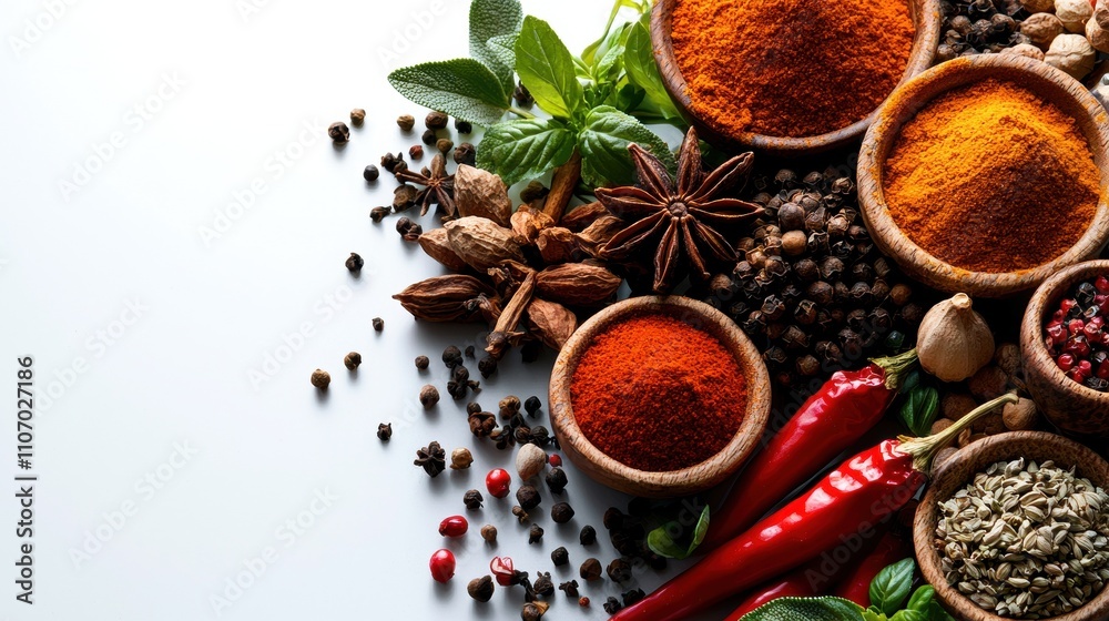 Exploring culinary delights spices and herbs kitchen food photography ...
