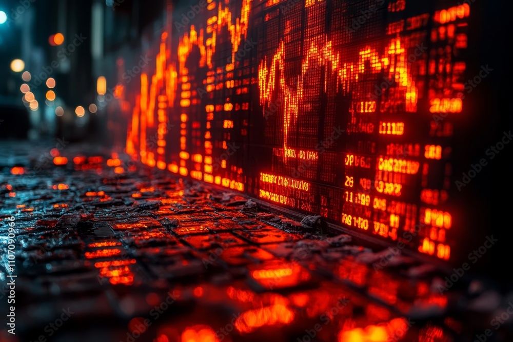 Stock Market Crash: Red Numbers Illuminate the Gloomy Economic Outlook ...