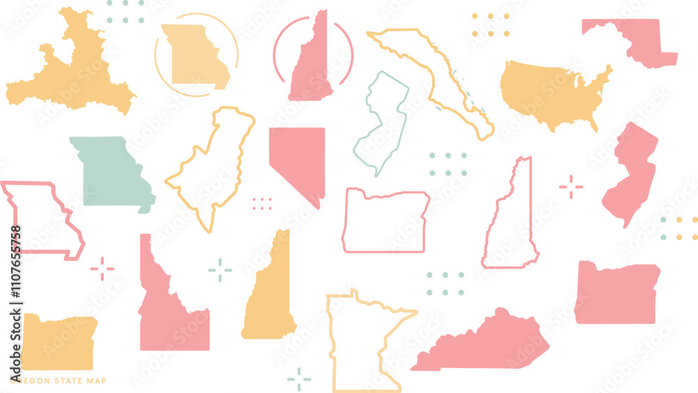 Vektor Map of the World Perfect Icons . Every single country map are ...