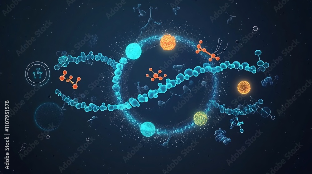 Detailed labeled diagram of the Krebs cycle illustrating key components ...