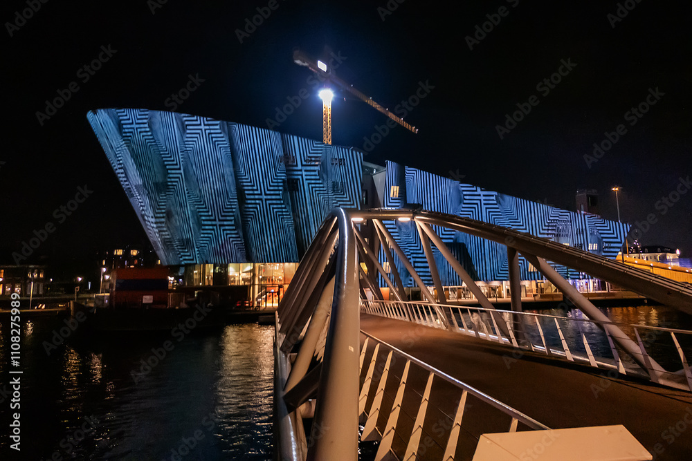 Foto de Stock Opening of the 13th free Amsterdam Light Festival in ...