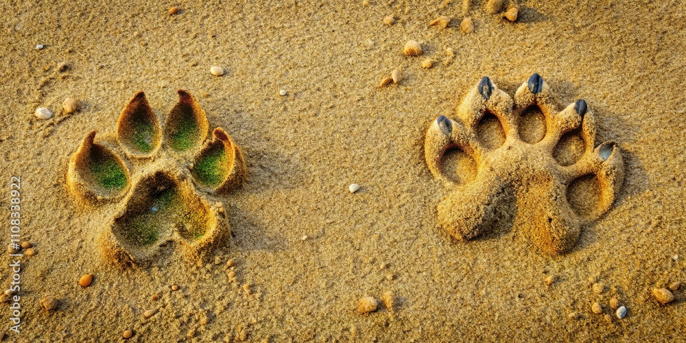Dog Paw Print Cat Paw Print, Animal Prints, Pet Footprints, Nature ...