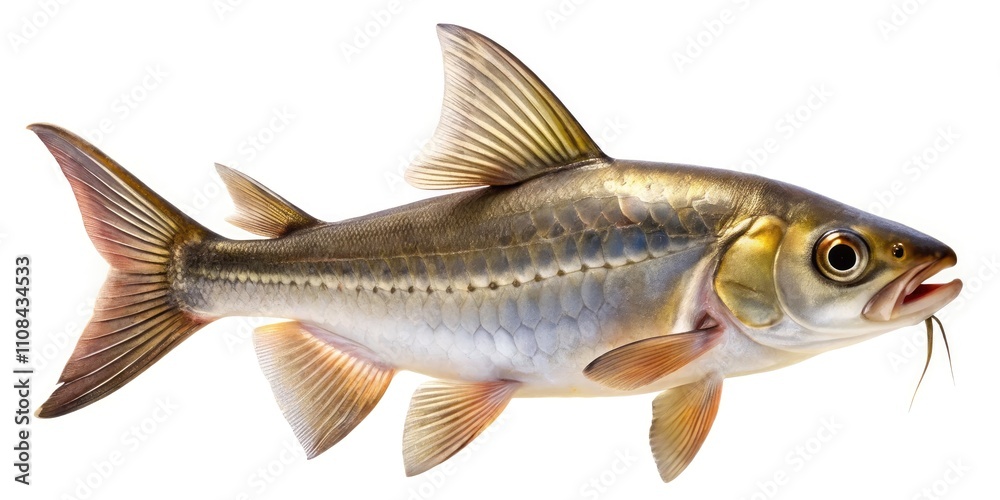 Catla Fish in Fresh Water - Isolated Portrait Photography of Indian ...