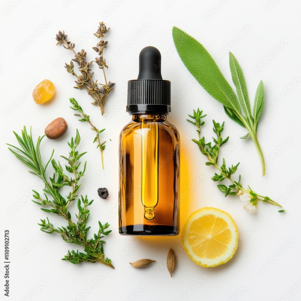 Yellow dropper bottle product packaging for beauty and skincare anti ...