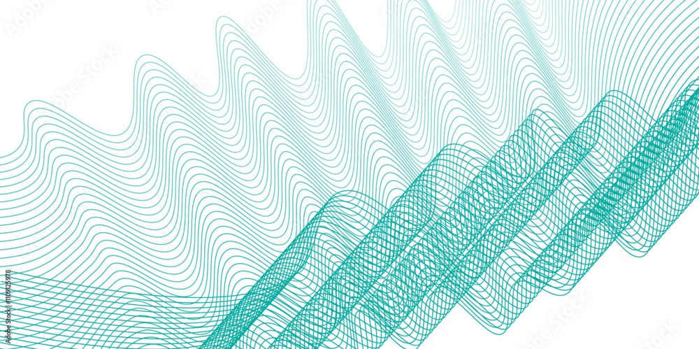 Geometric design used for parallel lines pattern and Digital landscape ...