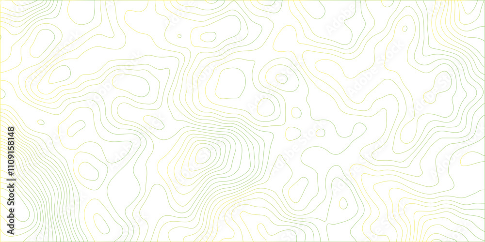 Abstract topographic wavy curve line background. Topography map ...