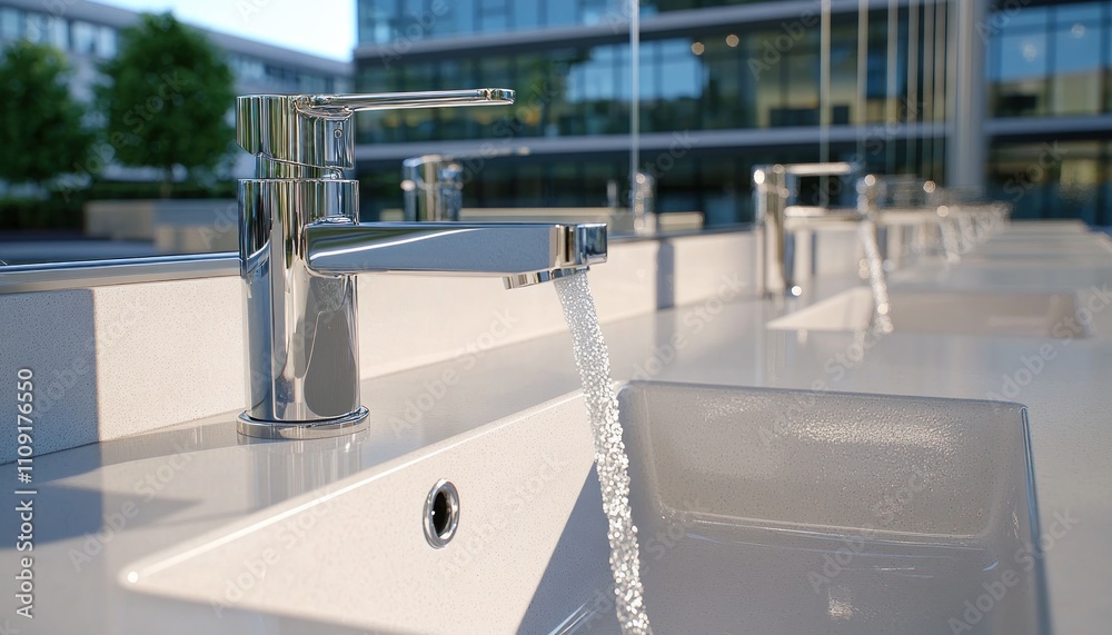 Dynamic modern sink fixtures Sleek designs and seamless textures ...
