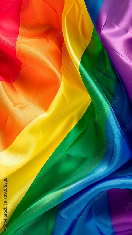 Silk Rainbow Fabric as a Symbol of Diversity, Unity, and Cultural ...